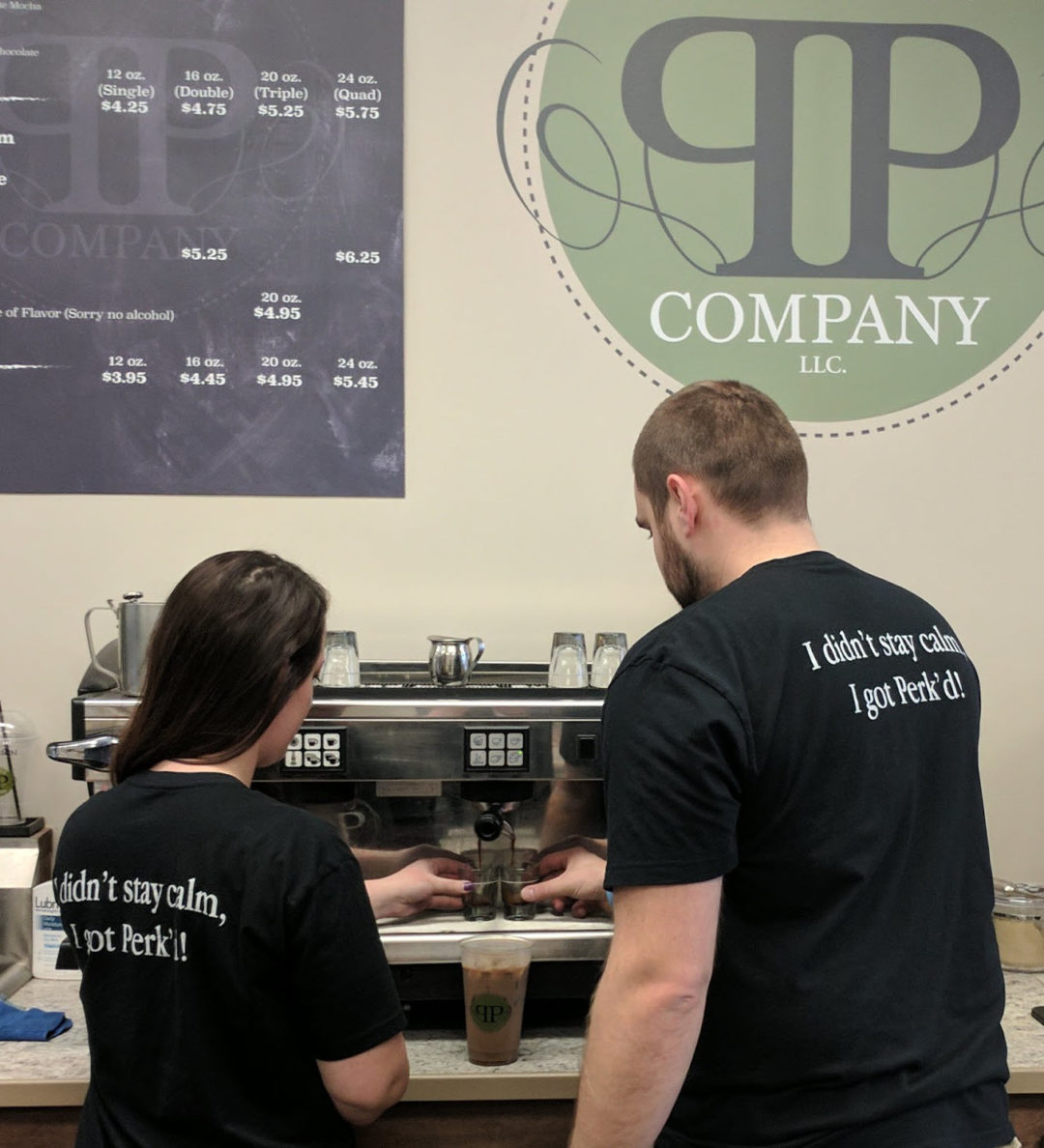 Community Spotlight - Derick and Danielle Coffey, Perk Place Coffee ...